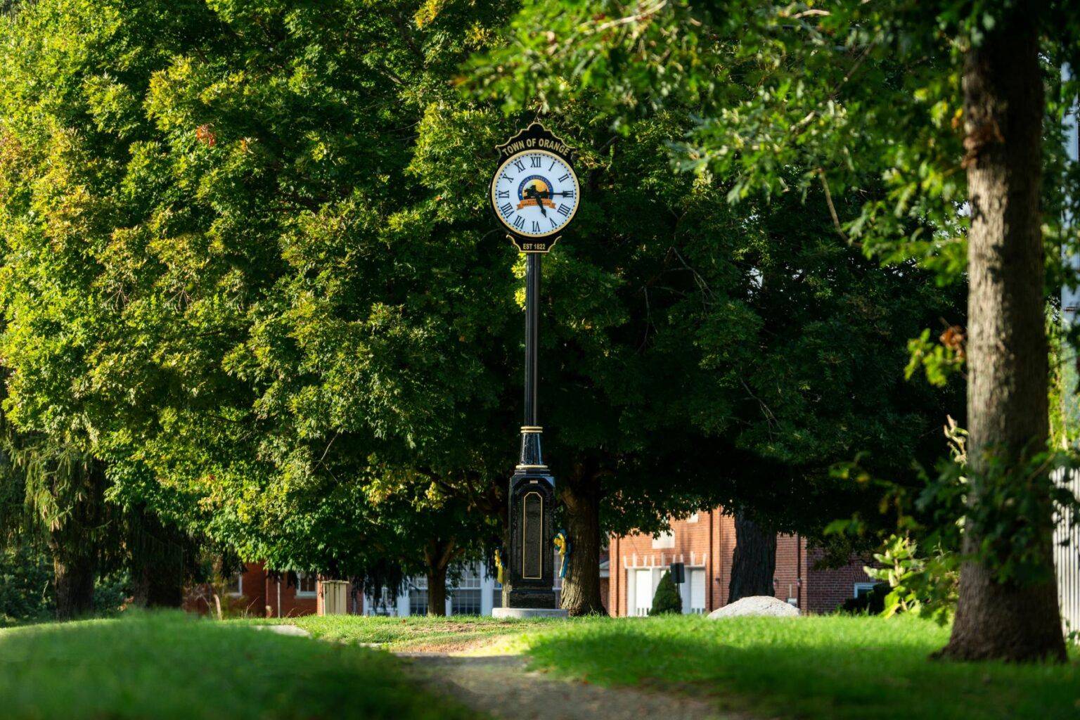 Howard Replica Post Clock - Two Face Street Clock | TOWER CLOCKS USA